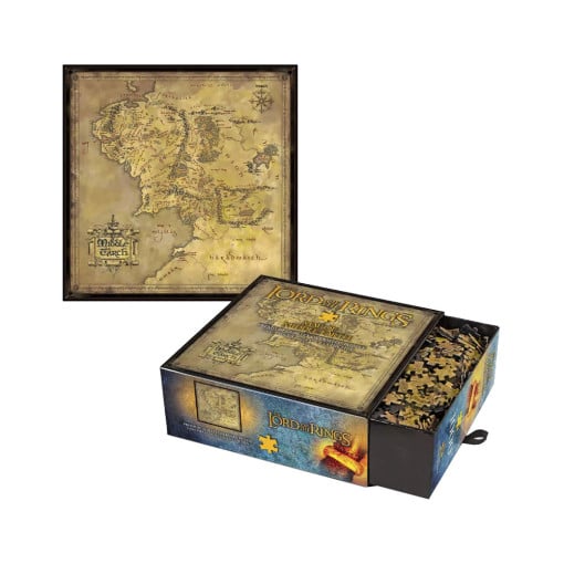 Lord of the Rings Middle Earth Map Puzzle | Pokloni.COM