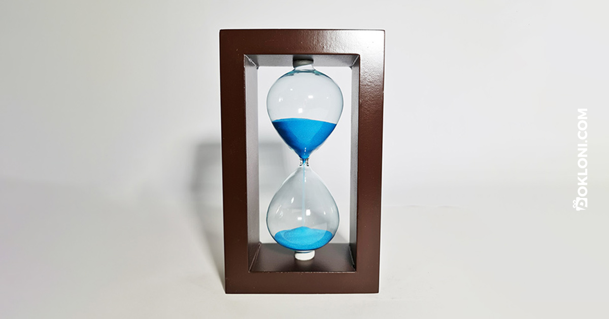 Classic Peščani Sat - Plava | Pokloni.COM