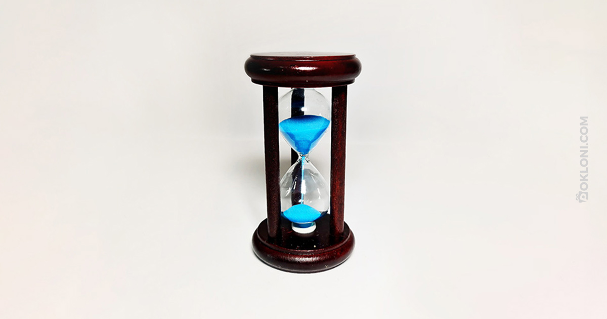 Mini Peščani Sat - Plava | Pokloni.COM