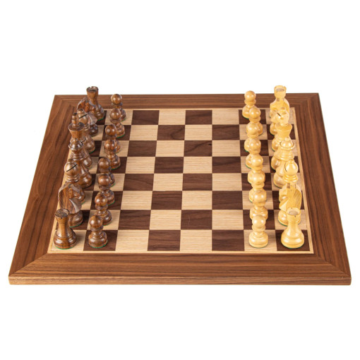 Šah Komplet - Orahovina 40 cm II | Pokloni.COM